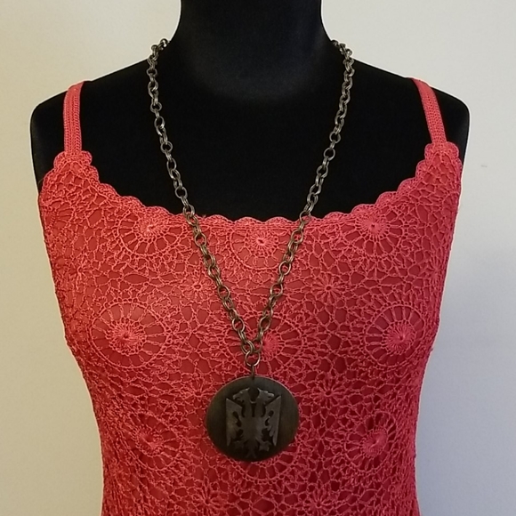 Jewelry | Vintage Double Headed Eagle Medallion Necklace | Poshmark